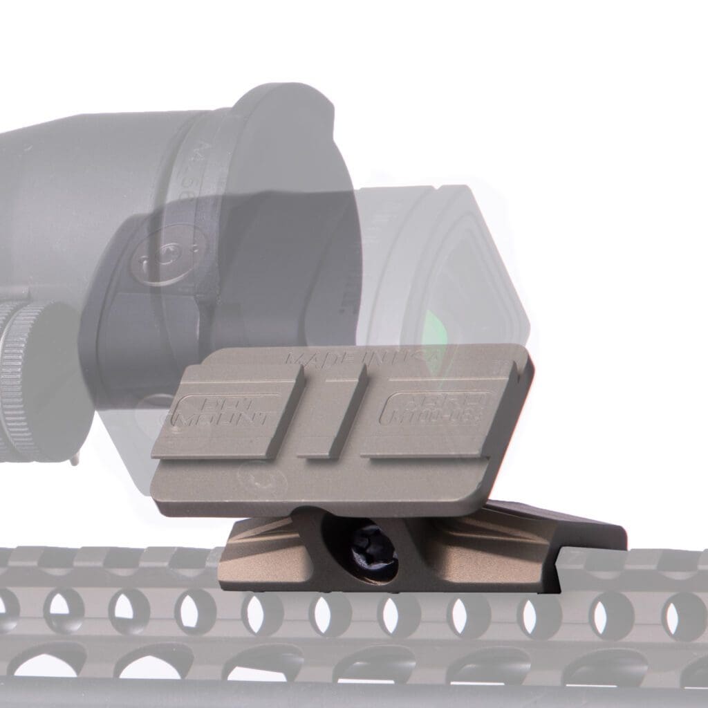 DOT MOUNT - OFFSET - FOR AIMPOINT® ACRO P1/P2 AND STEINER® MPS — Reptilia