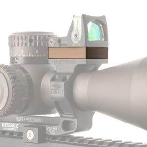 Reptilia ROF “Piggyback” Miniature Red Dot Sight Mount (MRDS) — Reptilia