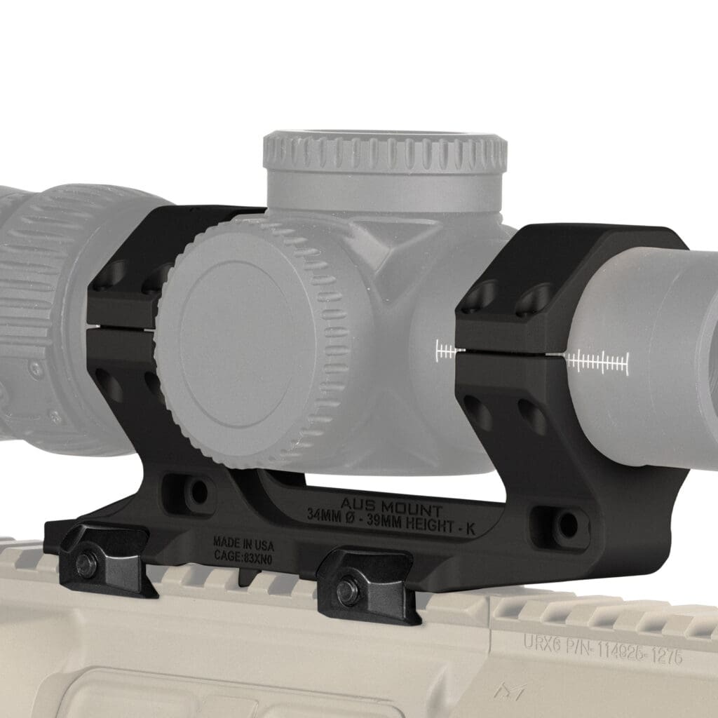 AUS™ MOUNT - 34MM DIAMETER - SHORT LENGTH FOR VORTEX® AMG™ 1-10 ...