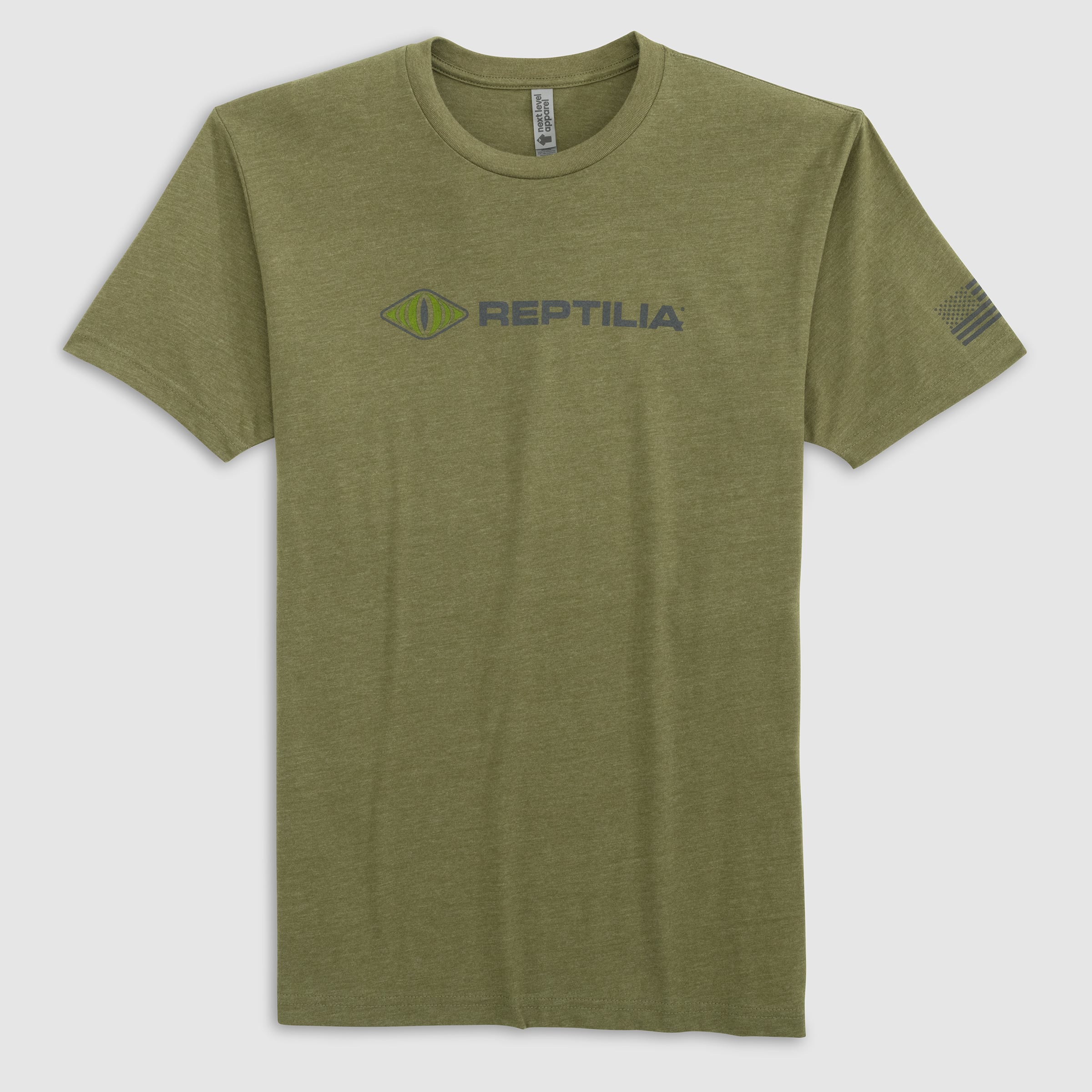 Reptilia Logo T-Shirt 002 – Military Green — Reptilia