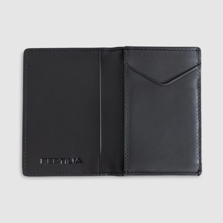 Reptilia Leather Card Wallet — Reptilia